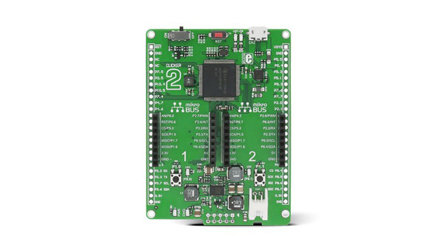 MikroElektronika Clicker 2 MSP432 CPU Add On Board MIKROE-2502 | RS