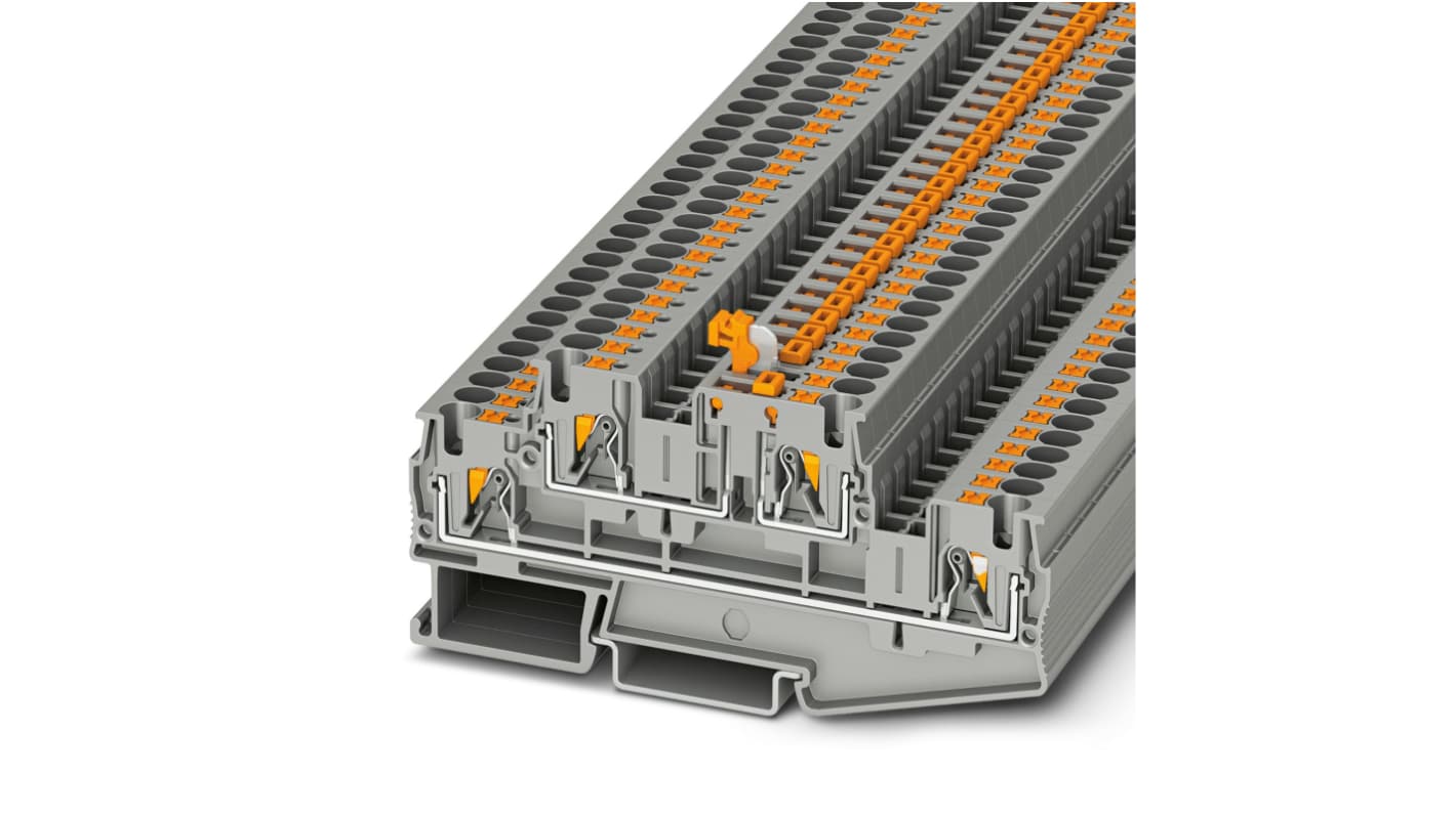 3211913 | Phoenix Contact DIN Rail Terminal Block, 0.2 → 4mm² | RS