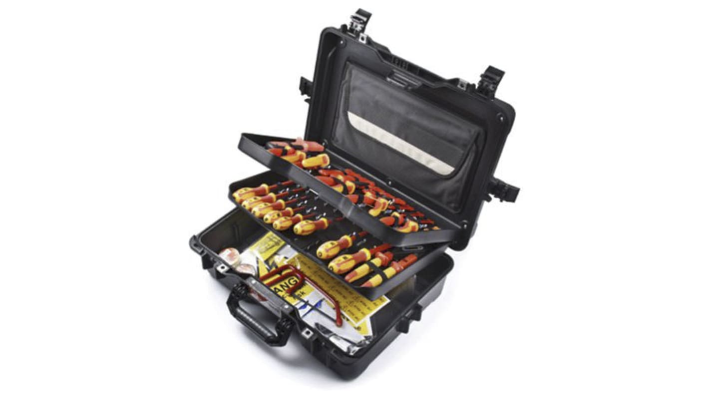 RS PRO 29 Piece Electricians Tool Kit with Case, VDE Approved | RS
