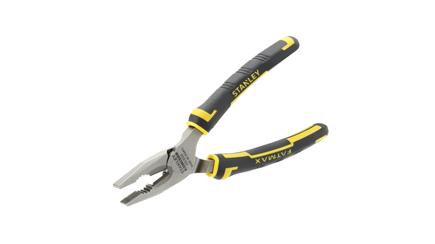 0-89-866 | Stanley FatMax Pliers, 150 mm Overall, Straight Tip | RS