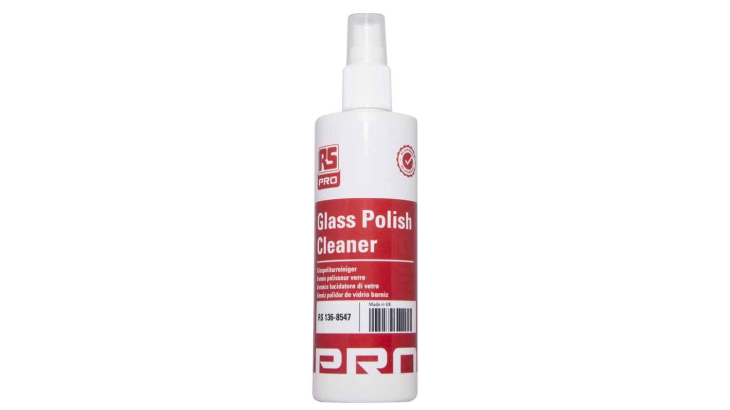 RS PRO Glass Cleaner 250 ml Spray | RS