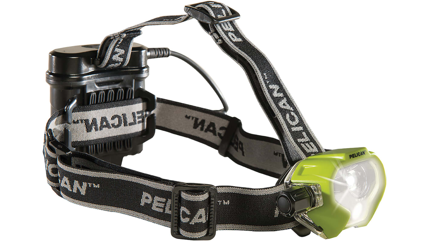 027850-0000-241E | Peli ATEX LED Head Torch 215 lm, 108 m Range | RS
