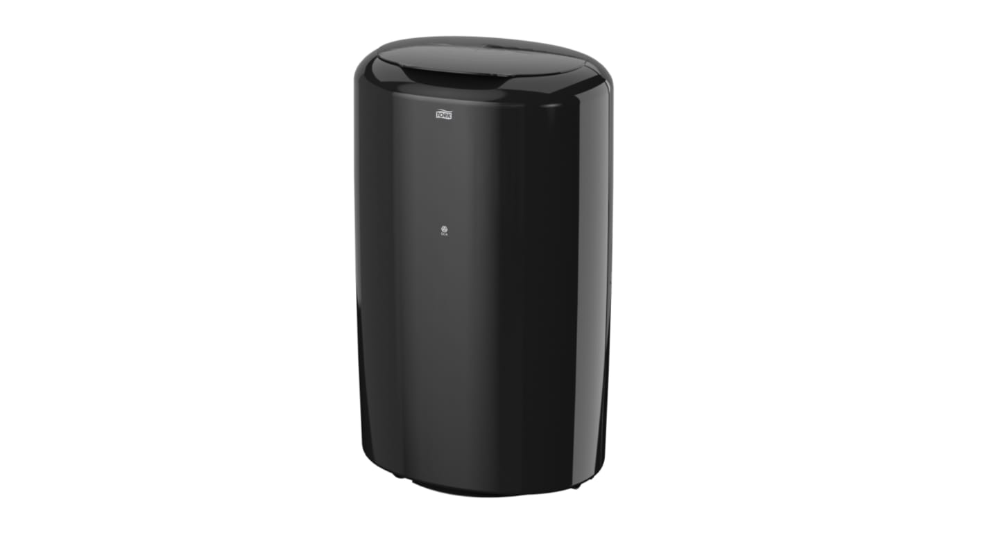 563008 | Tork 50L Black Plastic Waste Bin | RS