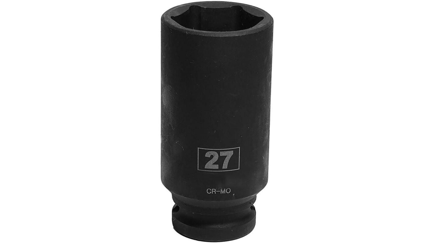 RS PRO 27mm, 1/2 in Drive Impact Socket Hexagon | RS