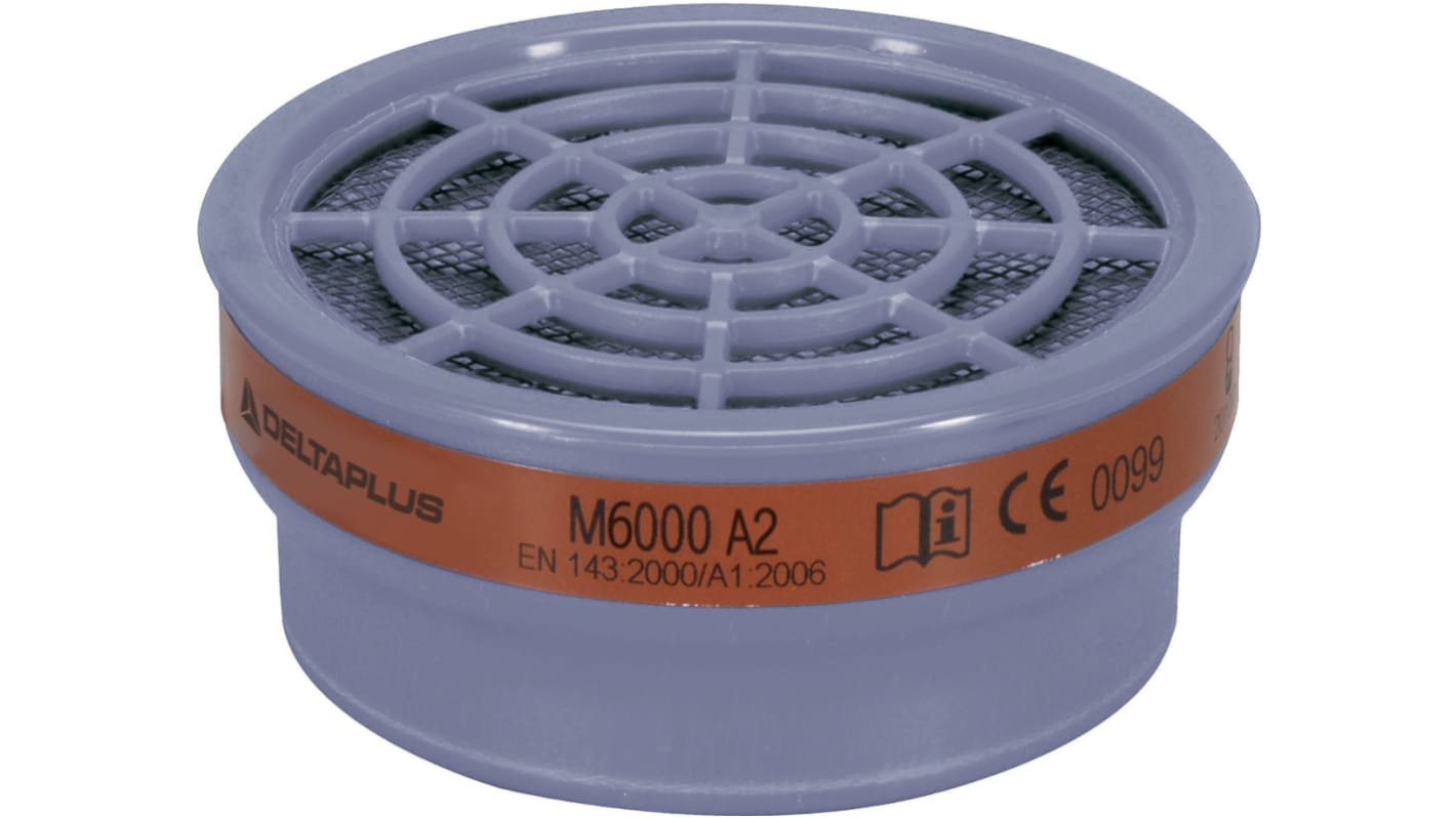 Delta Plus Gas Filter for use with M6200 Jupiter Half Mask M6000EA2R | RS