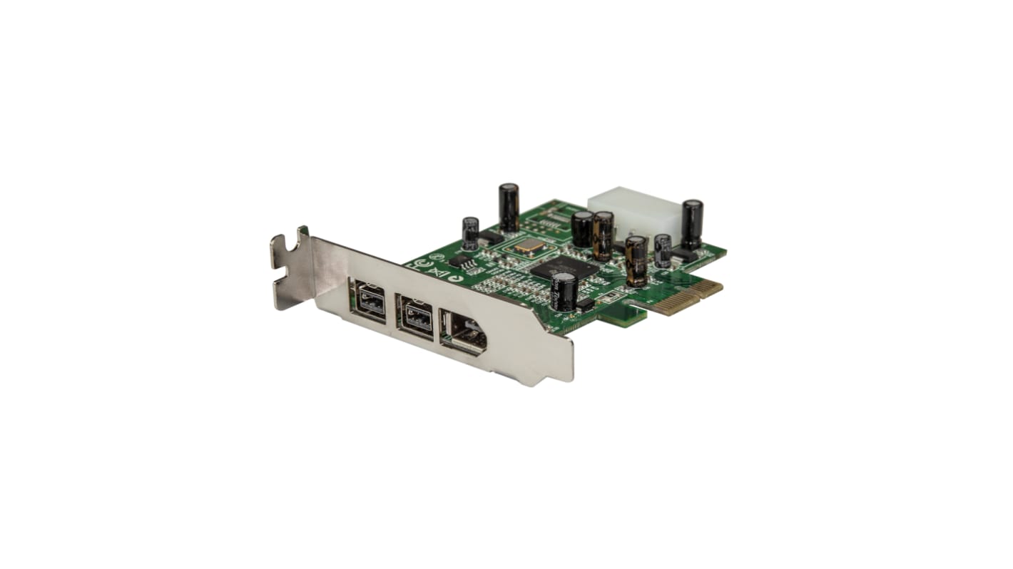 PEX1394B3LP | StarTech.com 3 Port PCIe Firewire Card | RS