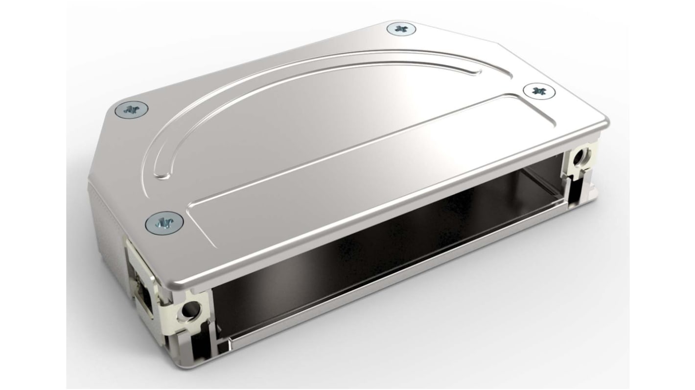1-2308330-1 | TE Connectivity Zinc Angled D Sub Backshell, 37, 62 Way | RS