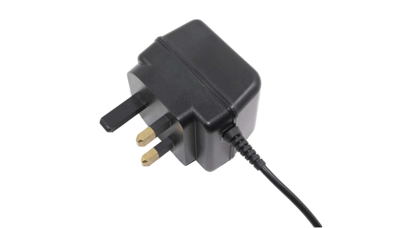 RS PRO 3W Plug-In AC/DC Adapter 12V dc Output, 250mA Output | RS
