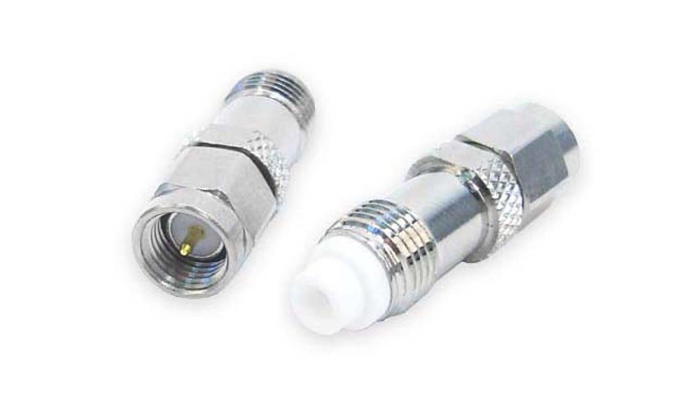 ADAPT/FMEF/SMAM | Siretta Straight 50Ω RF Adapter FME Socket to SMA ...