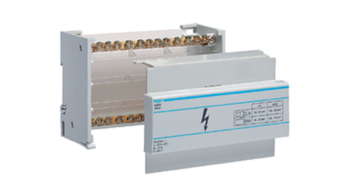 KJ01A | Hager 2-Contact Interface Module, Terminal Block Connector, DIN ...