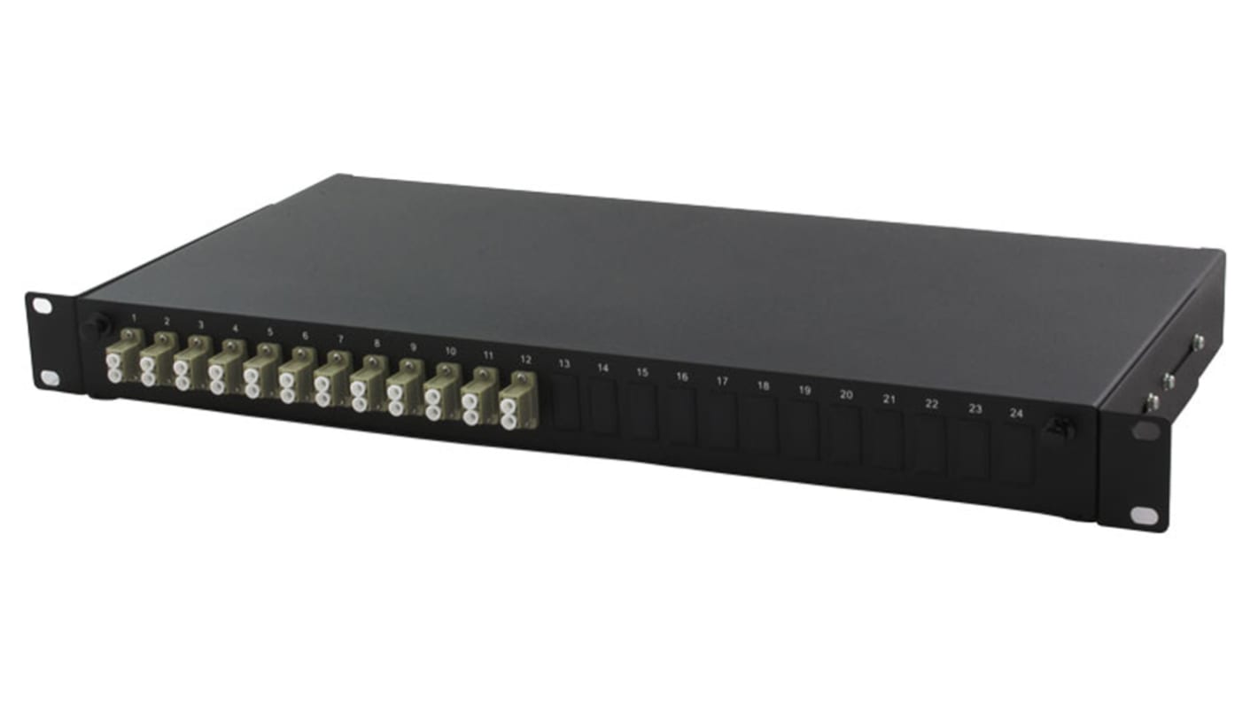 2-1671000-8 | COMMSCOPE 24 Port LC, UPC Multimode Duplex Fibre Optic ...