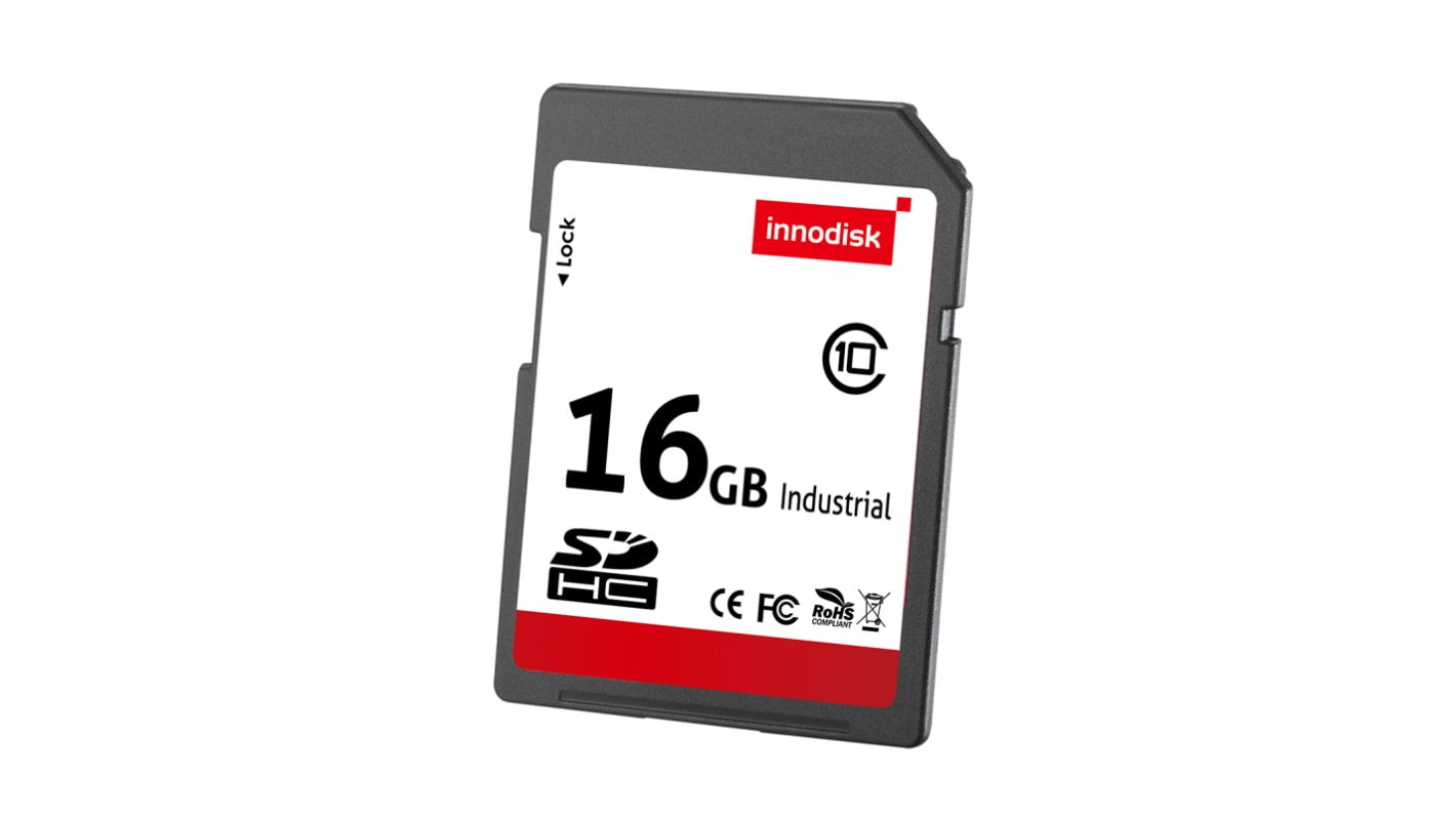 InnoDisk SDカードSDHC,容量：16 GB MLCDESDC-16GY81BW3SC | RS