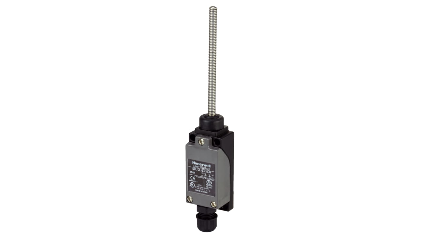 SZL-VL-S-K-N-M | Honeywell SZL-VL Series Coil Spring Limit Switch, NO ...
