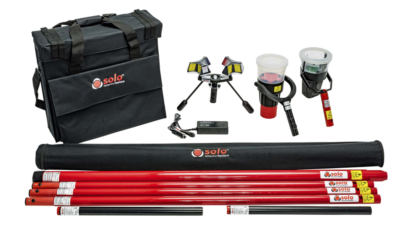 Solo823 | No Climb Solo Series Smoke and Heat Detector Kit, 9m Reach ...