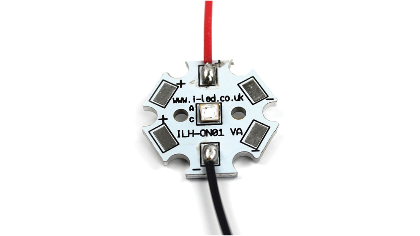 ILS IHH-OM01-TRGR-SC221-WIR200., IHH-OM01 LED Array, 1 Green LED | RS