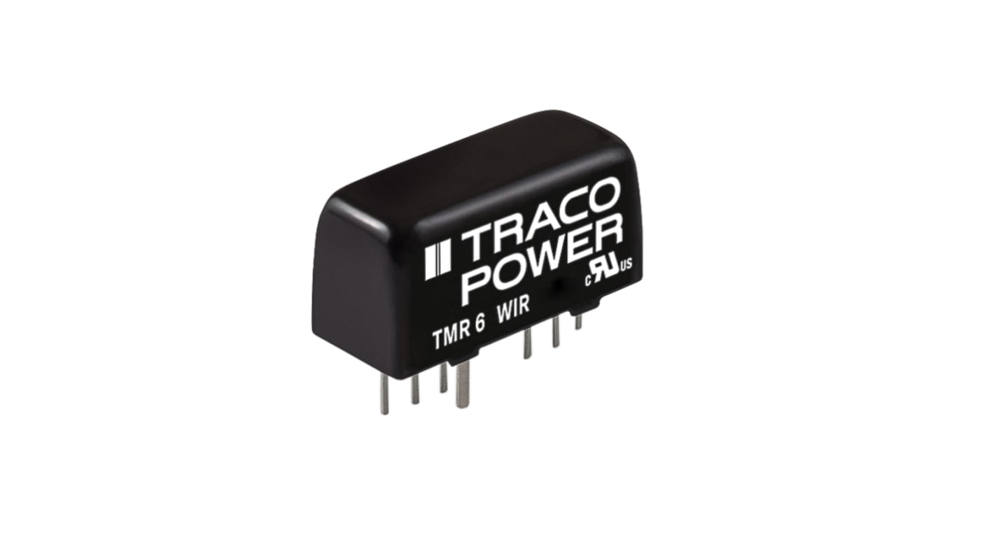 TMR 6-2415WIR | TRACOPOWER TMR 6WI DC-DC Converter, 24V dc/ 250mA Output, 9 → 36 V dc Input, 6W ...