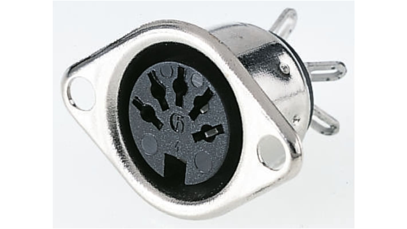 930343200 MAB 7 S | Hirschmann, MAB 7 Pole Din Socket, DIN 45329, 4A ...