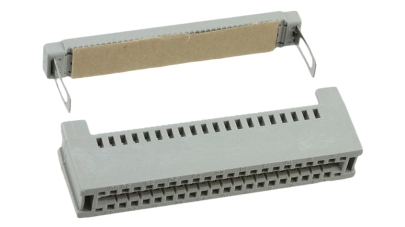 3464-0001 | 3M 3000 Series Right Angle Female Edge Connector, Panel ...