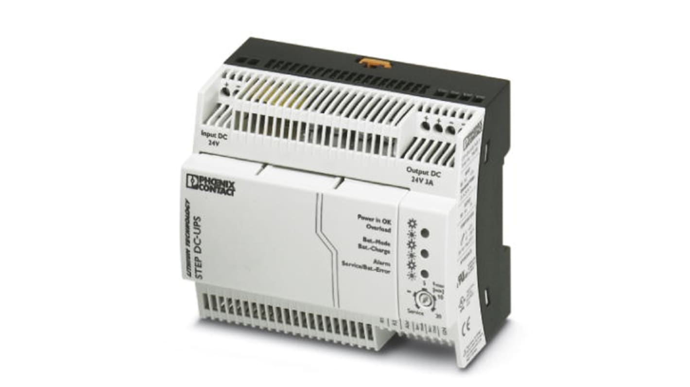 2868703 | Phoenix Contact 24V dc Input DIN Rail Uninterruptible Power ...