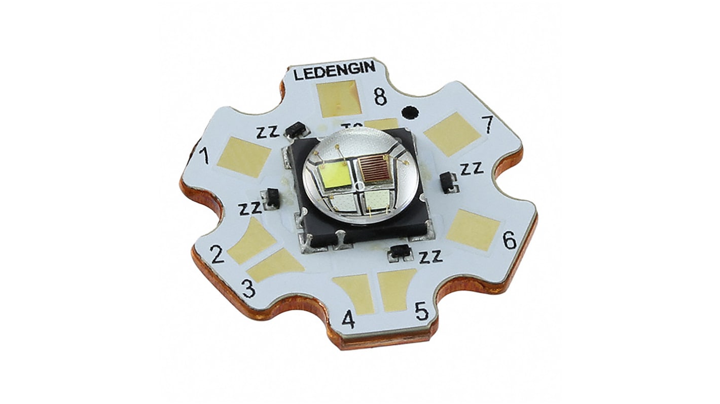 LedEngin Inc LZ4-V0MD0C-0000, LZ Circular LED Array, 4 Blue, Green, Red ...