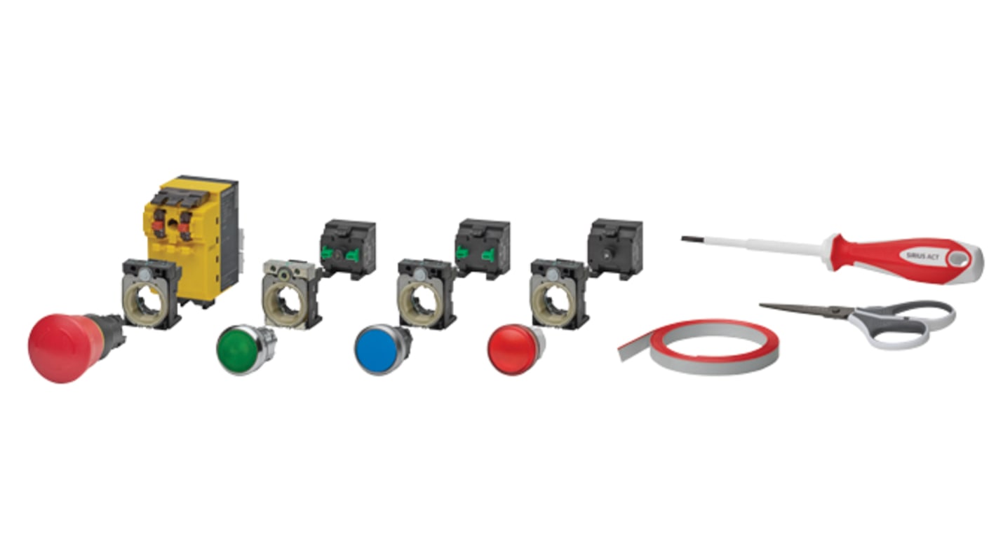 3SU1900-0XB10-0AA0 | Siemens 3SU1 Series Illuminated Push Button ...