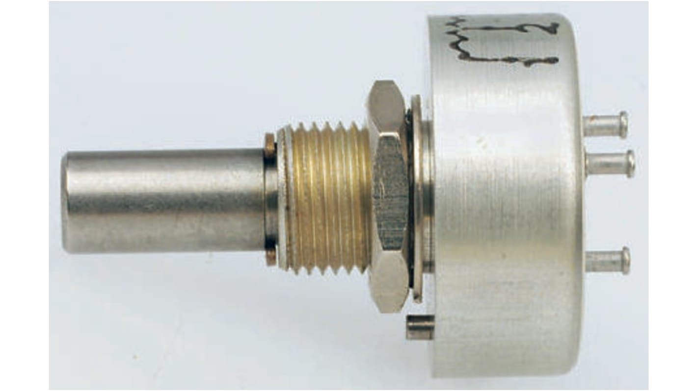 Vishay 10kΩ Rotary Potentiometer 1-Gang Panel Mount, 157B103MX9001 | RS