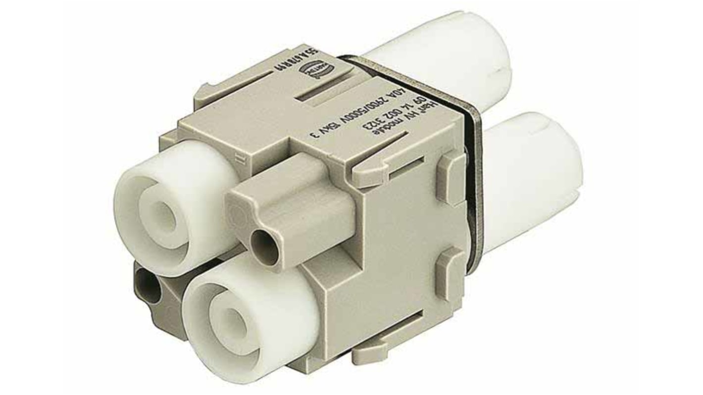 09140023123 | HARTING Heavy Duty Power Connector Module, 40A, Female ...