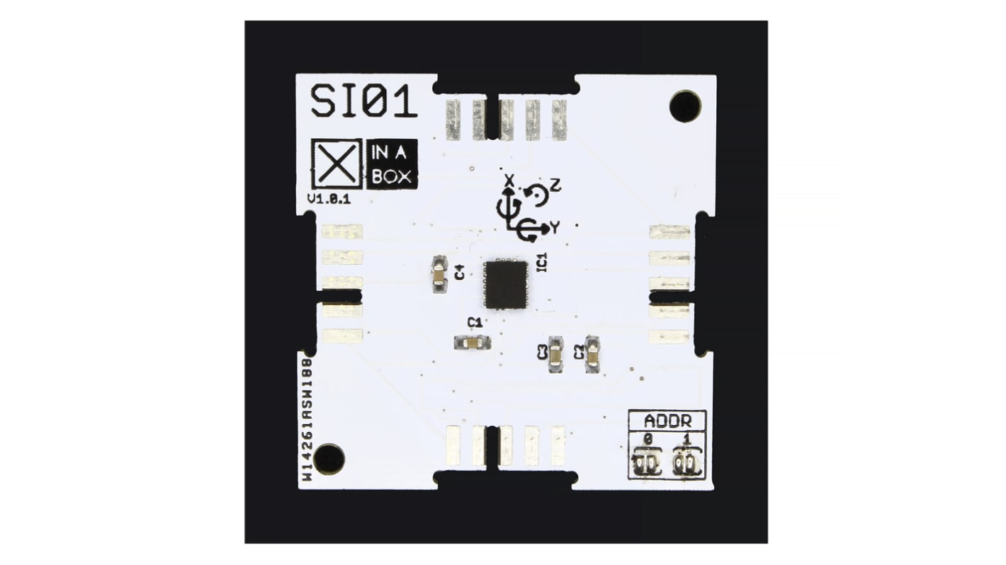 SI01 | XinaBox IMU 9DoF I2C, SPI Module for LSM9DS1 | RS