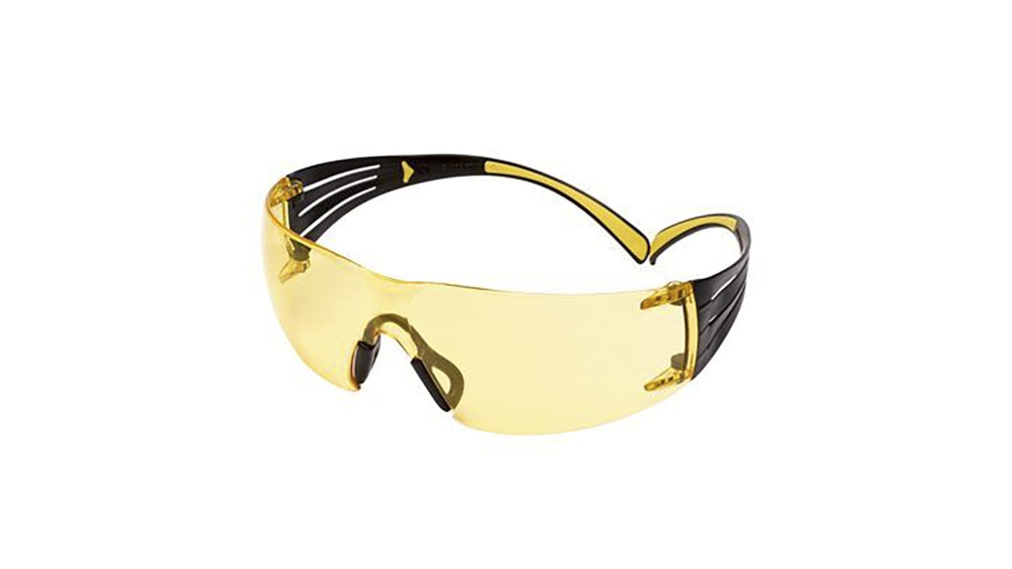 SF403SGAF-YEL | 3M SecureFit™ 400 UV Safety Glasses, Amber PC Lens | RS