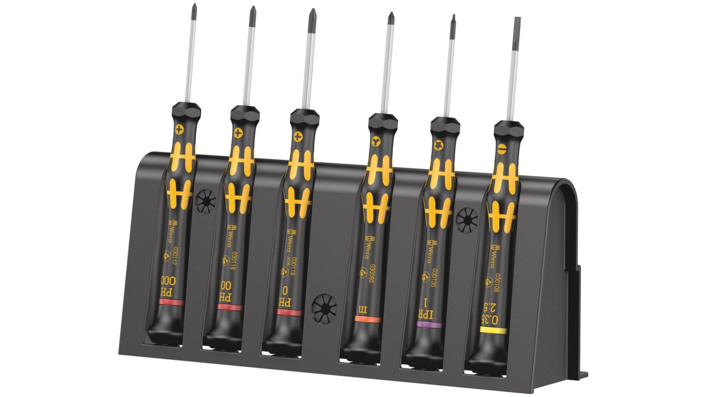 05030180001 | Wera Microstix; Phillips; Slotted; Torx Plus Precision ...