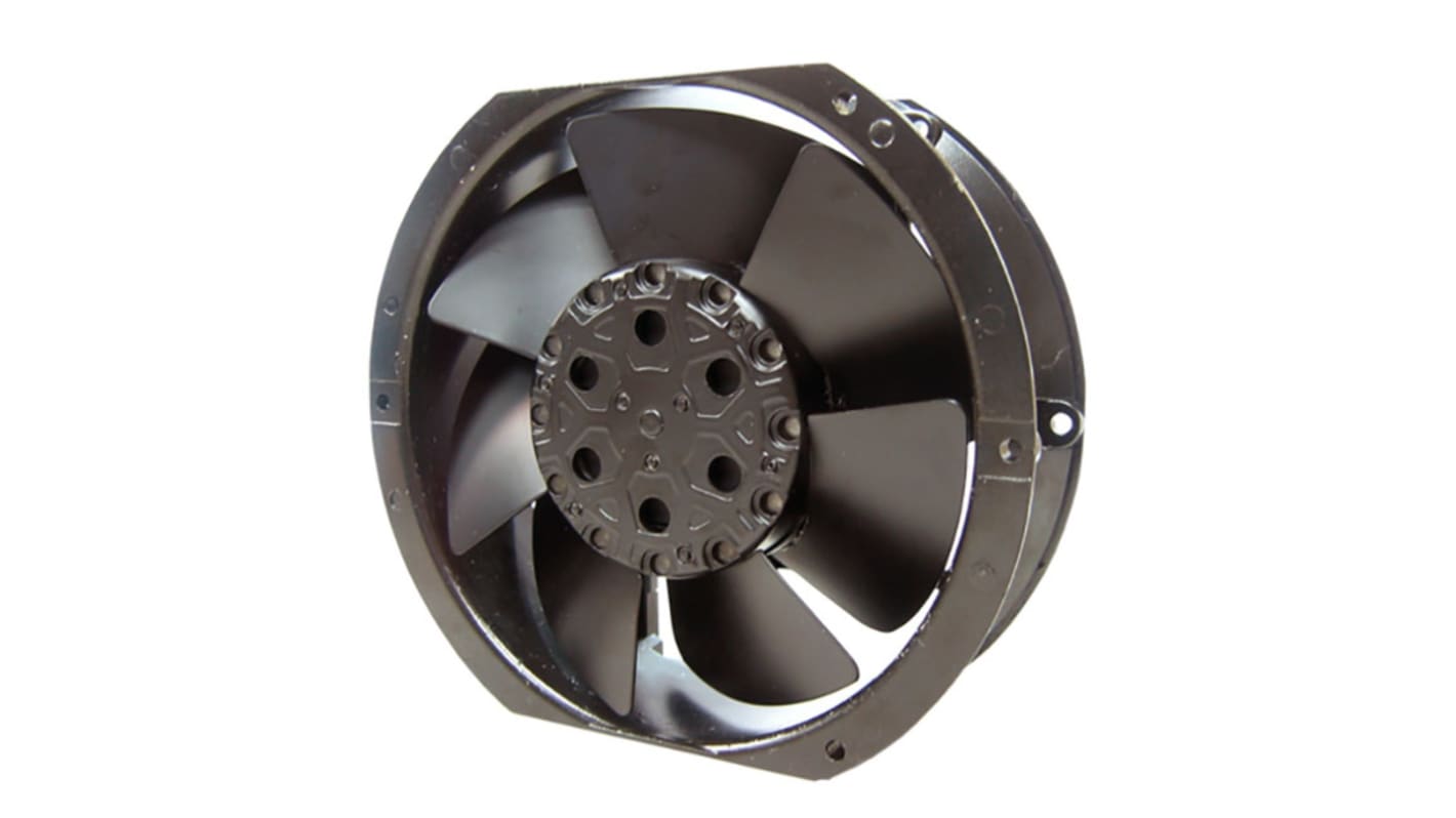 RS PRO Axial Fan, 230 V ac, AC Operation, 356.8m³/h, 42W, IP55, 172 x ...