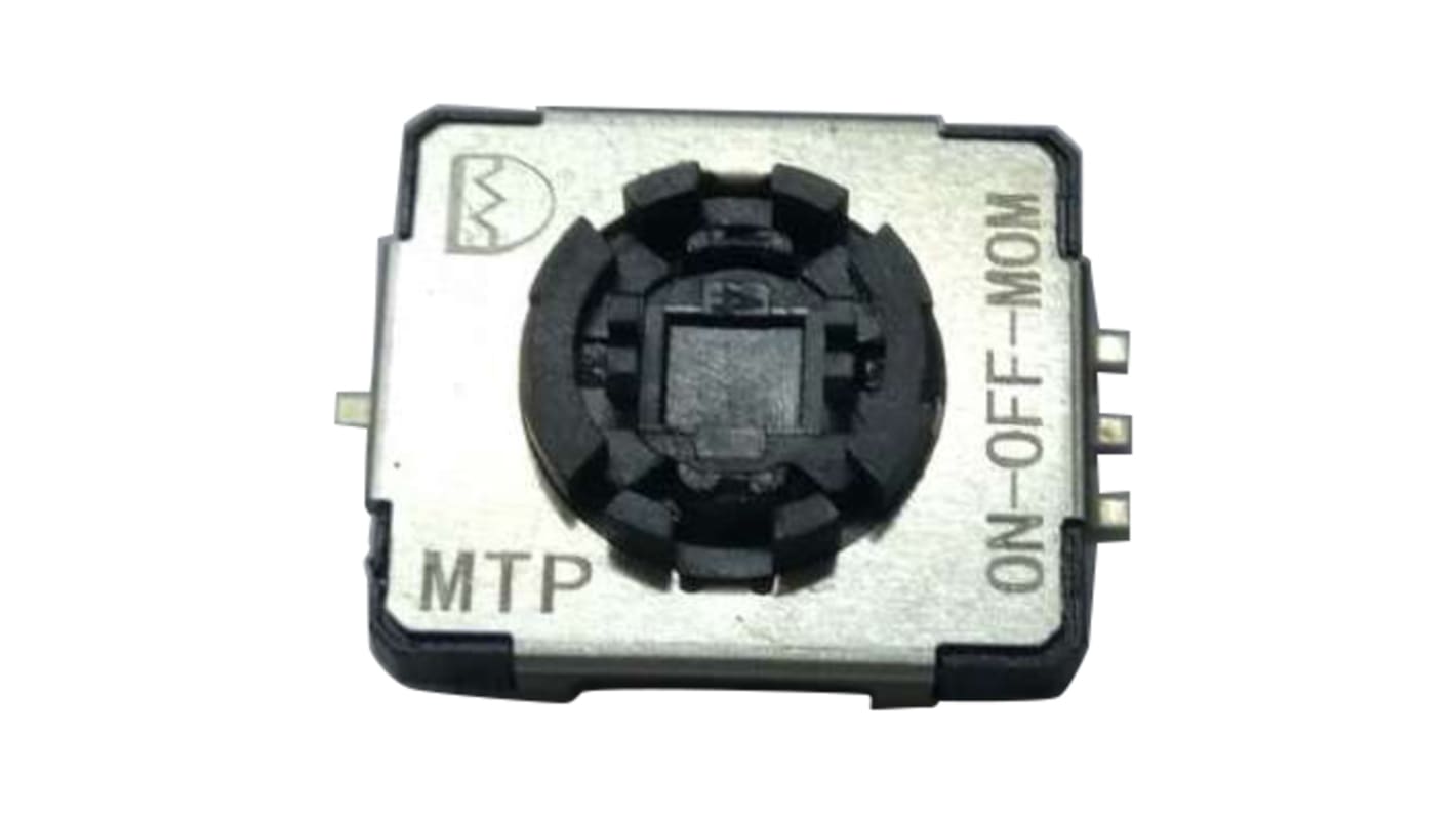 RS PRO, 3 Position SPST Push-Rotary Switch, 50 mA, Solder | RS