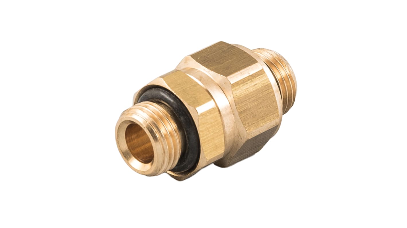 RS PRO Fitting, Straight Threaded Fitting, Male 1/4in to Male 1/4in | RS