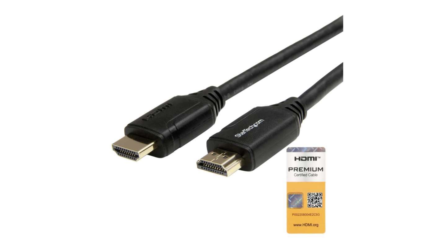 HDMM3MP | StarTech.com 4K @ 60Hz HDMI 2.0 Male HDMI to Male HDMI Cable, 3m | RS