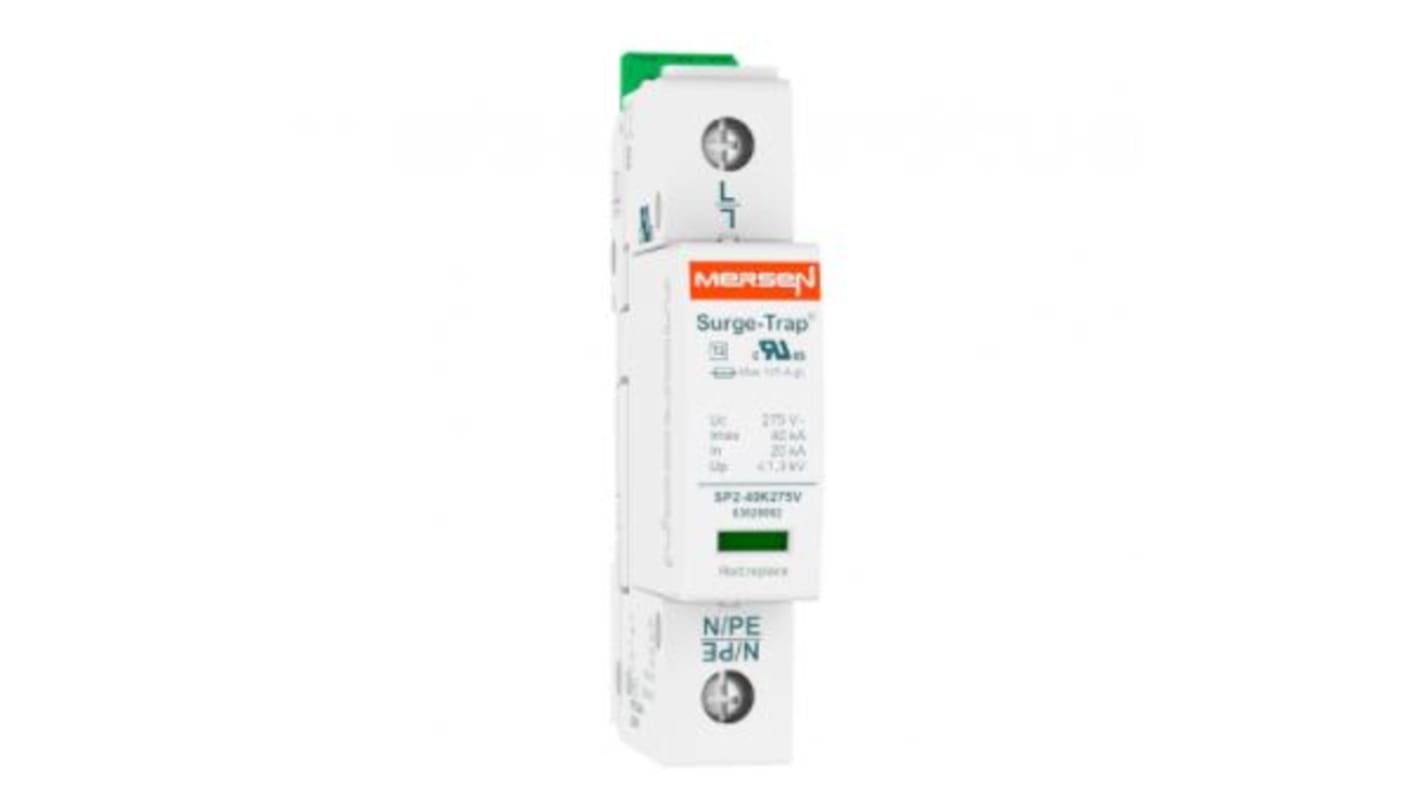 83020106 / STPT2-40K275V-1P | Mersen, STPT2-40 Surge Protection Device ...