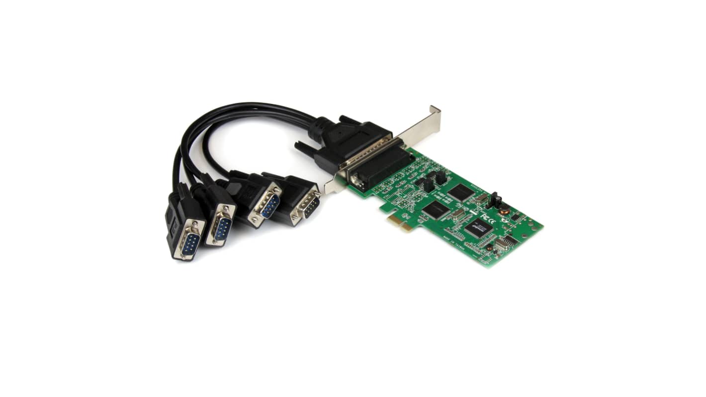 PEX4S232485 | StarTech.com 4 Port PCIe RS232 Serial Card | RS