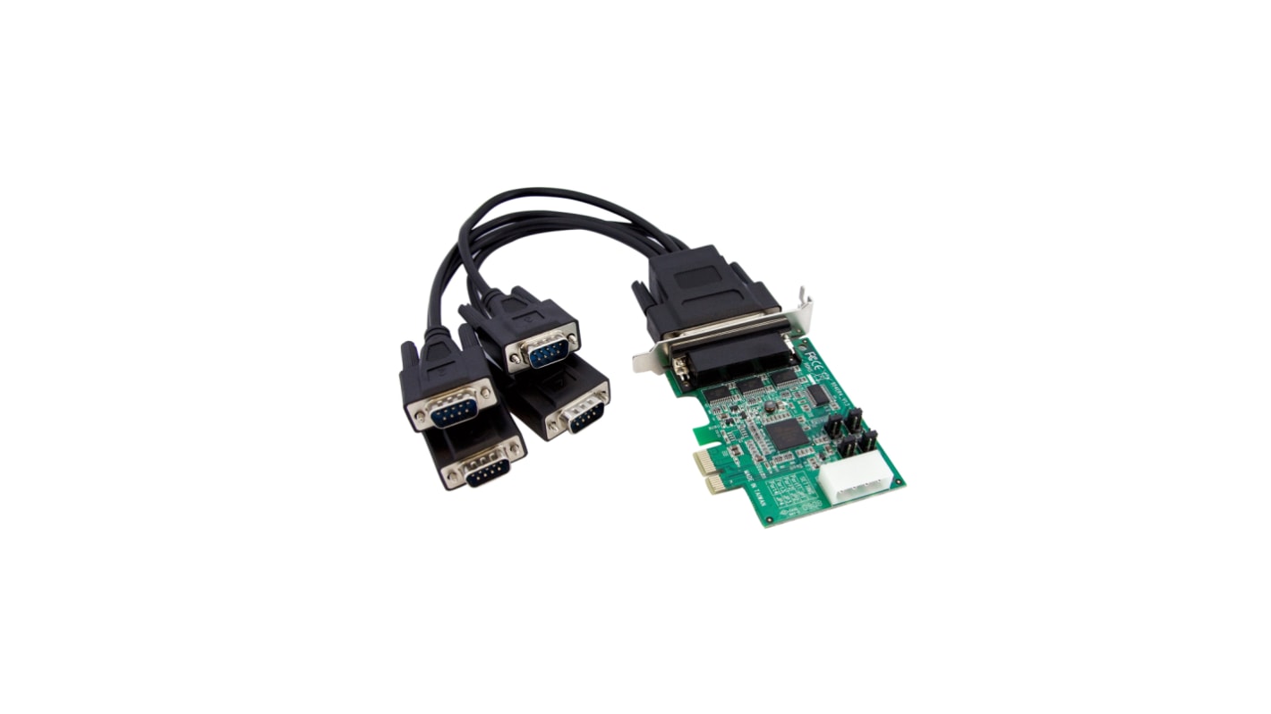 PEX4S952LP | Startech 4 Port PCI RS232 Serial Board | RS