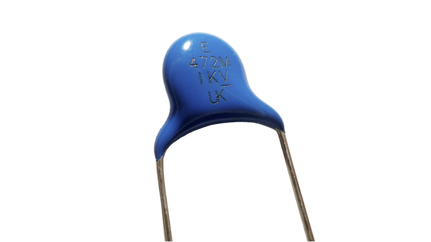 RS PRO Single Layer Ceramic Capacitor (SLCC) 1.5nF 2kV dc ±10% Y5P ...