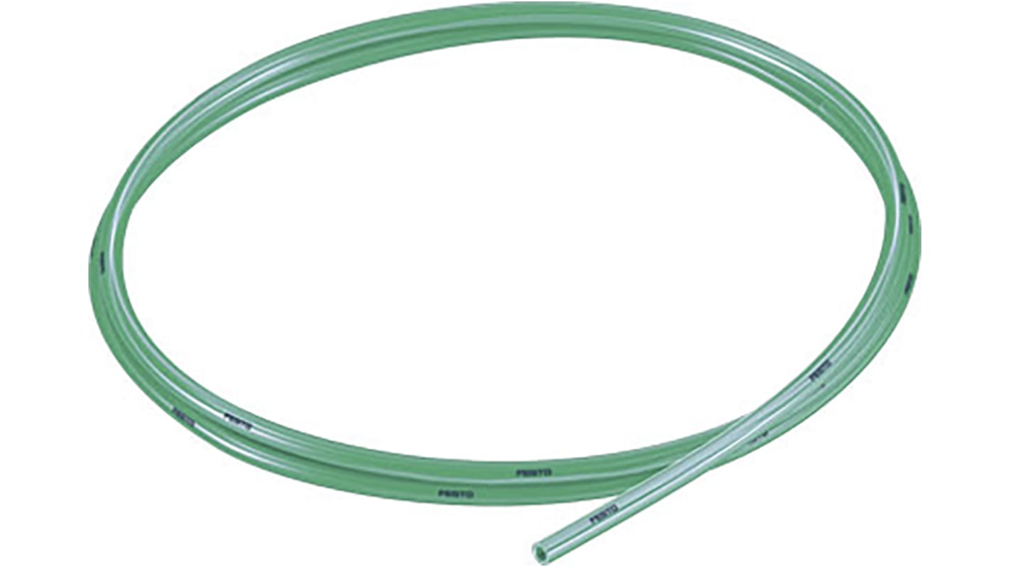 PUN-H-4X0,75-TGN | Festo Compressed Air Pipe Green Polyurethane 4mm x ...