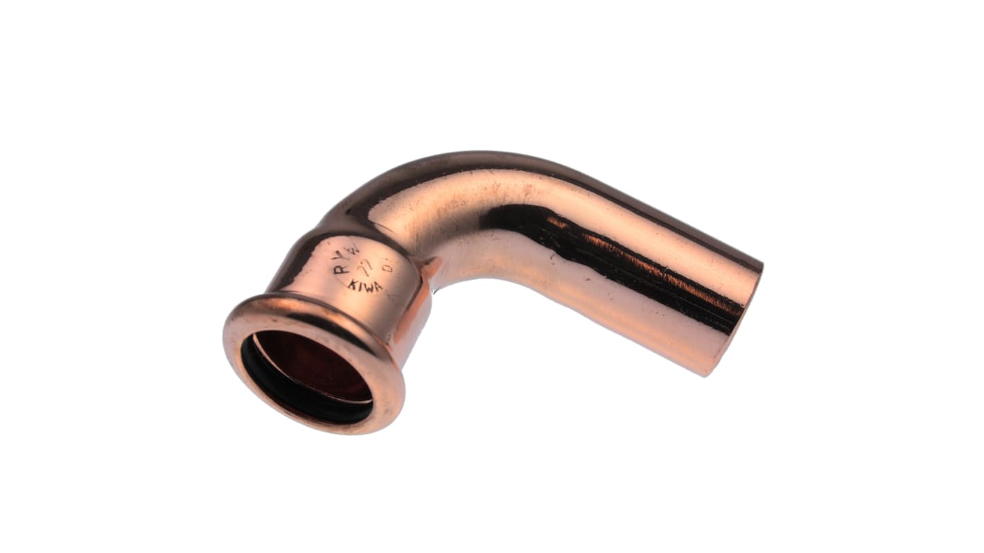 38318 | Copper Pipe Fitting, Push Fit 90° Elbow for 15mm pipe | RS