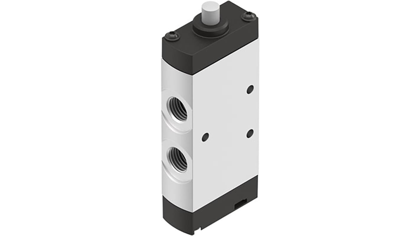 VMEF-S-M52-M-G14 | Festo Plunger 5/2 Pneumatic Manual Control Valve VMEF Series, G 1/4, 1/4in ...