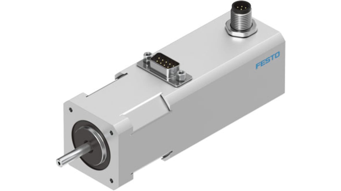 EMMS-ST-42-S-SEB-G2 | Festo EMMS-ST Series Hybrid Stepper Motor, 48 V, 1.8°, 5mm Shaft | RS