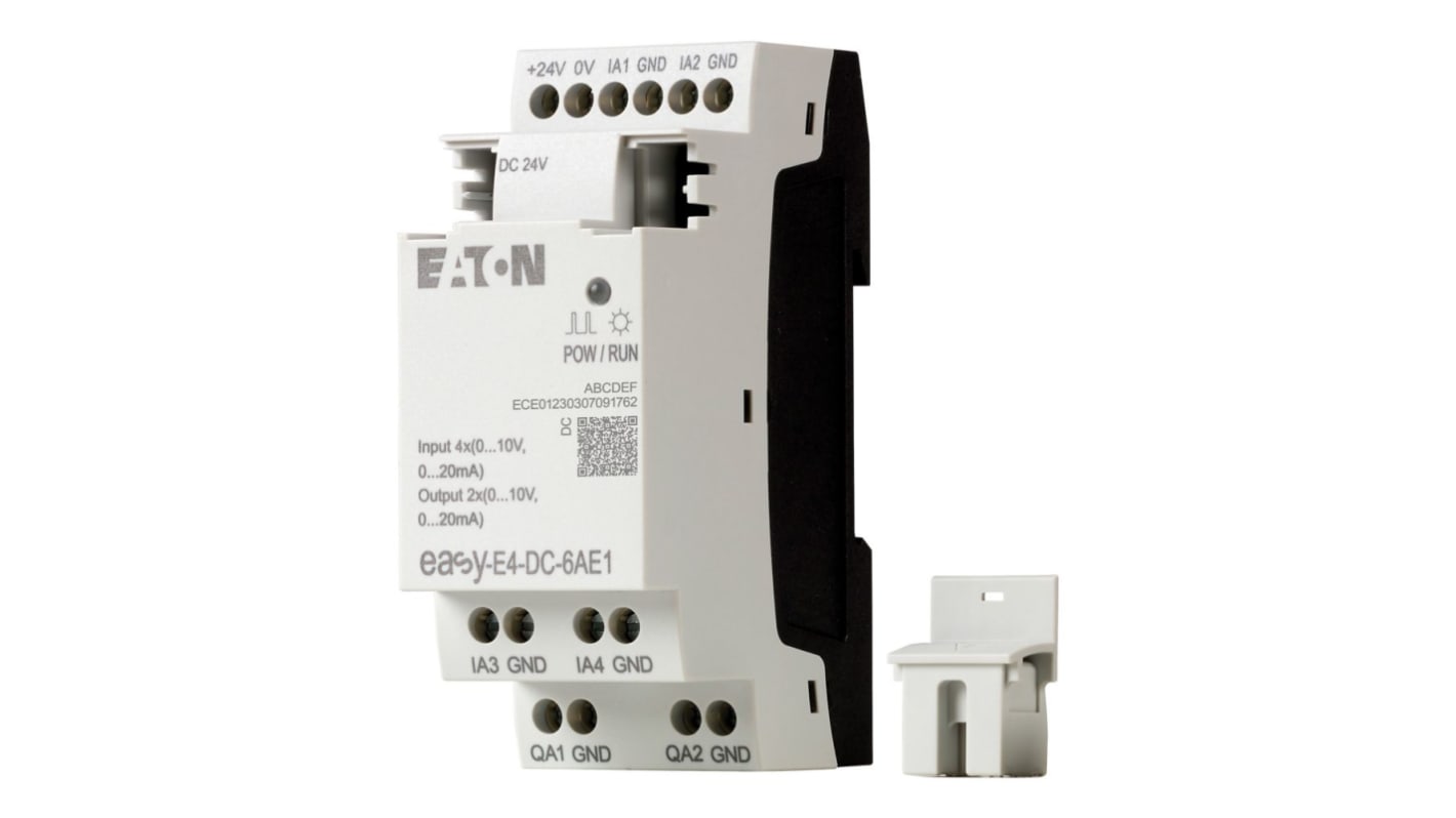 197223 EASY-E4-DC-6AE1 | Eaton EasyE4 Series Logic Module, 24 V dc ...