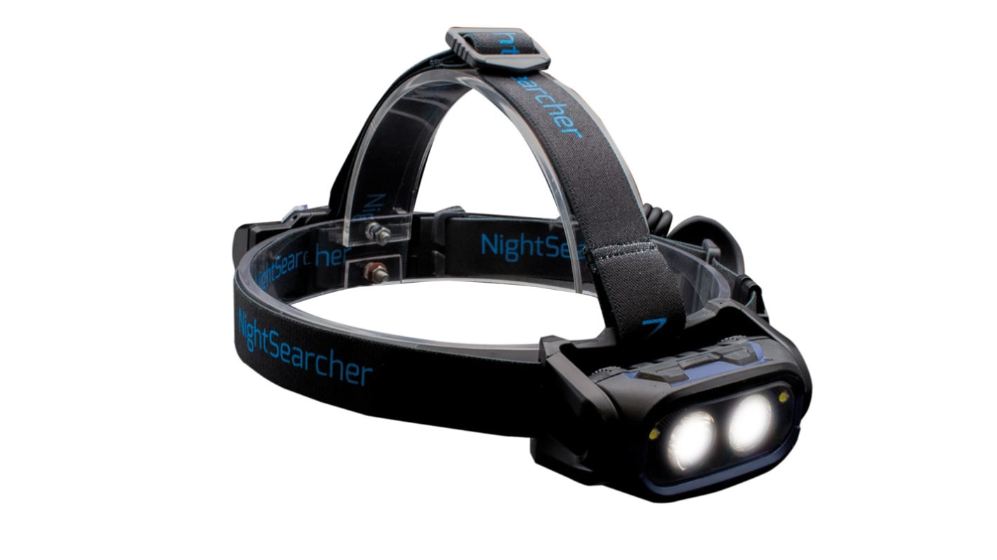NSHT800RX | Nightsearcher LED Head Torch 800 lm, 550 m Range | RS