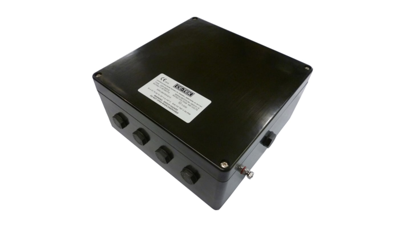 CEP252512PA | CE-TEK CEP Series Black Polyester Junction Box, IP66 ...