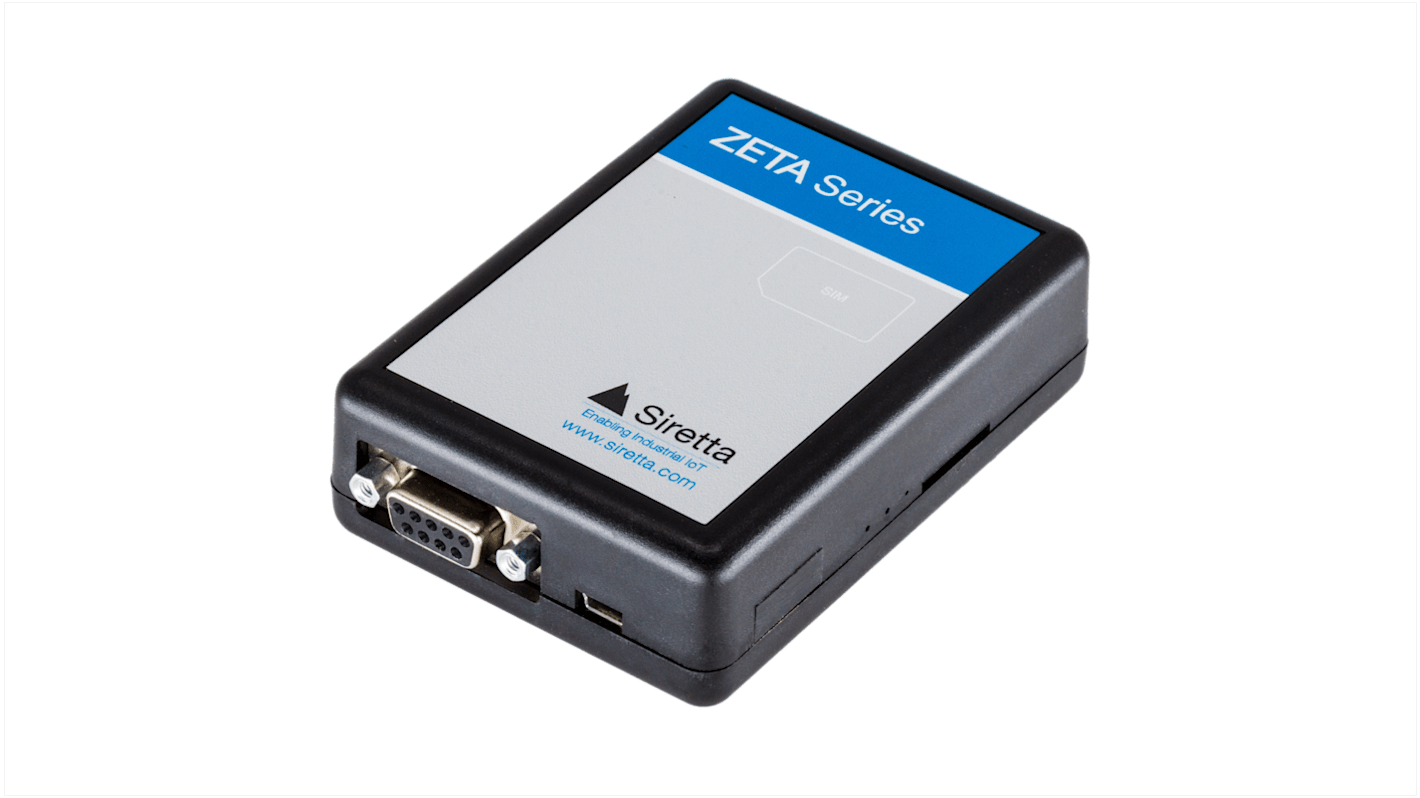 ZETA-NLP-LTEM (GL) | Siretta RS232, RJ12 2G, 4G Modem | RS