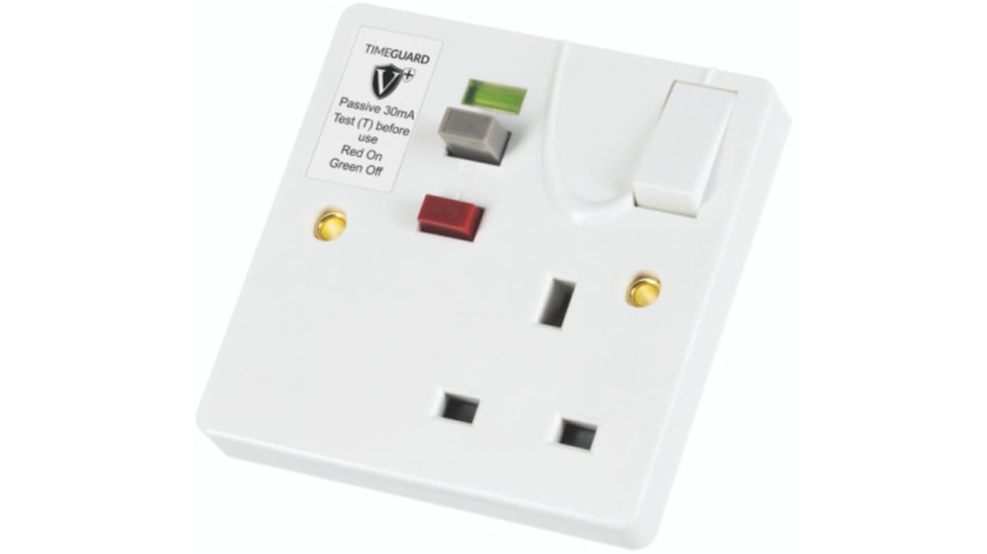RCD02WPVN | Timeguard RCD Socket | RS