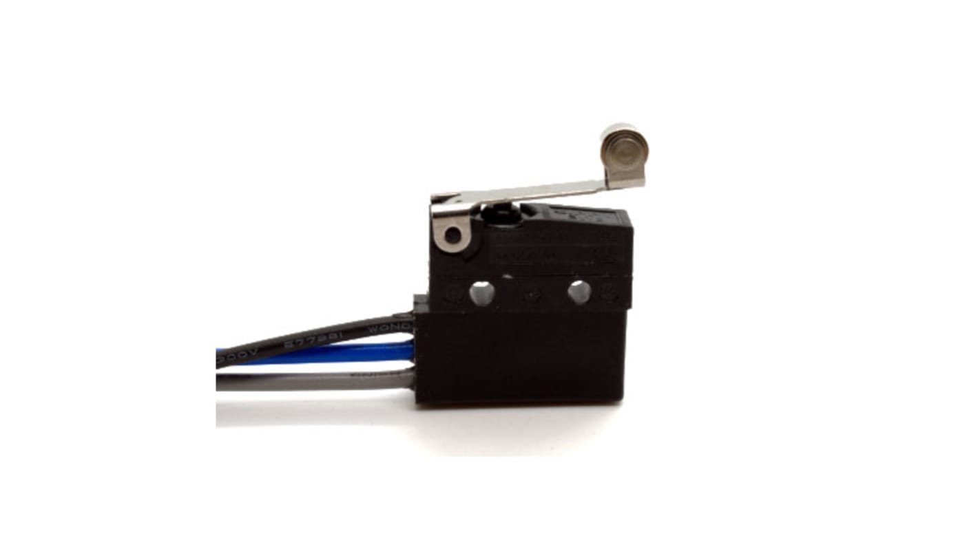 SW2-06S1-05L0-EA001-Z | Zippy Snap Micro Switch, Pre-wired Terminal, 6 A, SP-CO, IP67 | RS