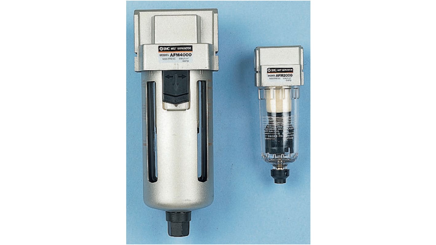 AFM30-F03 | Filtre pneumatique SMC AFM, Filtration 0.3μm, G 3/8, 1bar | RS