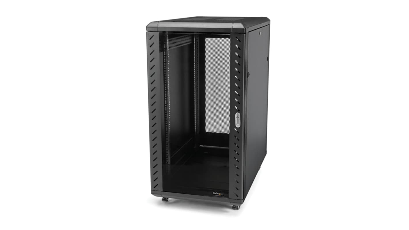 RK2536BKF | StarTech.com 25U-Rack Server Cabinet, Medium Cabinet, 1000 ...